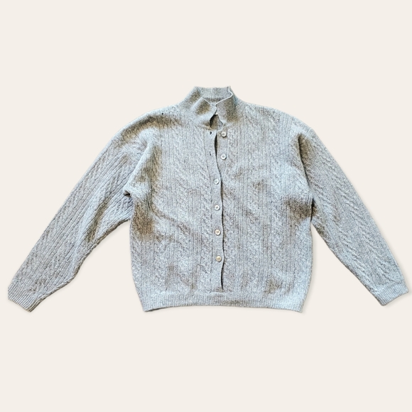 Lord & Taylor | Sweaters | Vintage Lambswool Angora Rabbit Hair Sweater ...